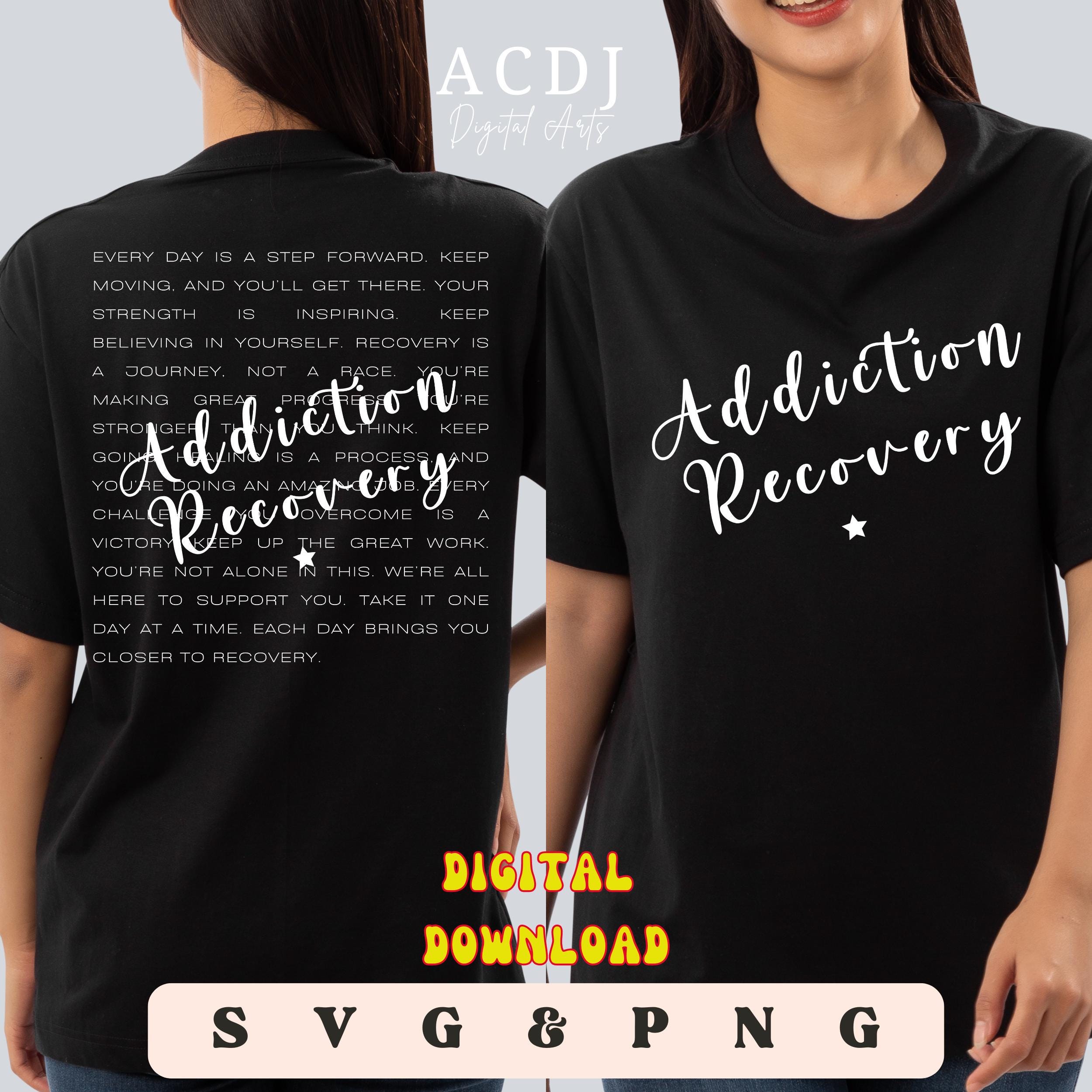 Recovery Shirt Sublimation, No Shame in My Recovery Game SVG, Addiction ...