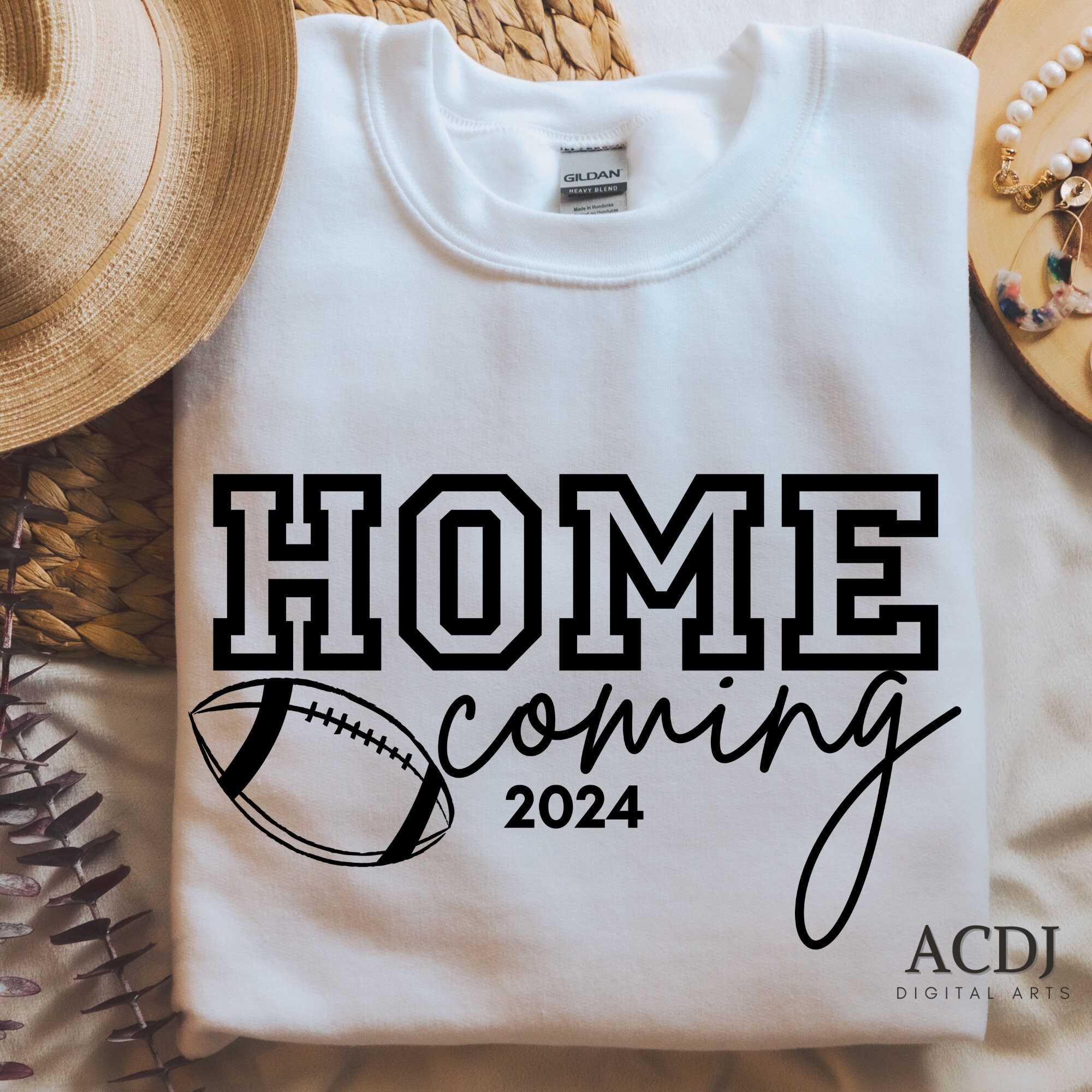 Homecoming 2024 SVG PNG Sublimation Design Home Coming Game Football ...