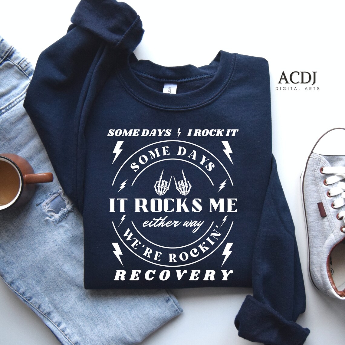 Rocking Recovery SVG Sobriety Svg Recovery Svg Mental Health Svg Png ...