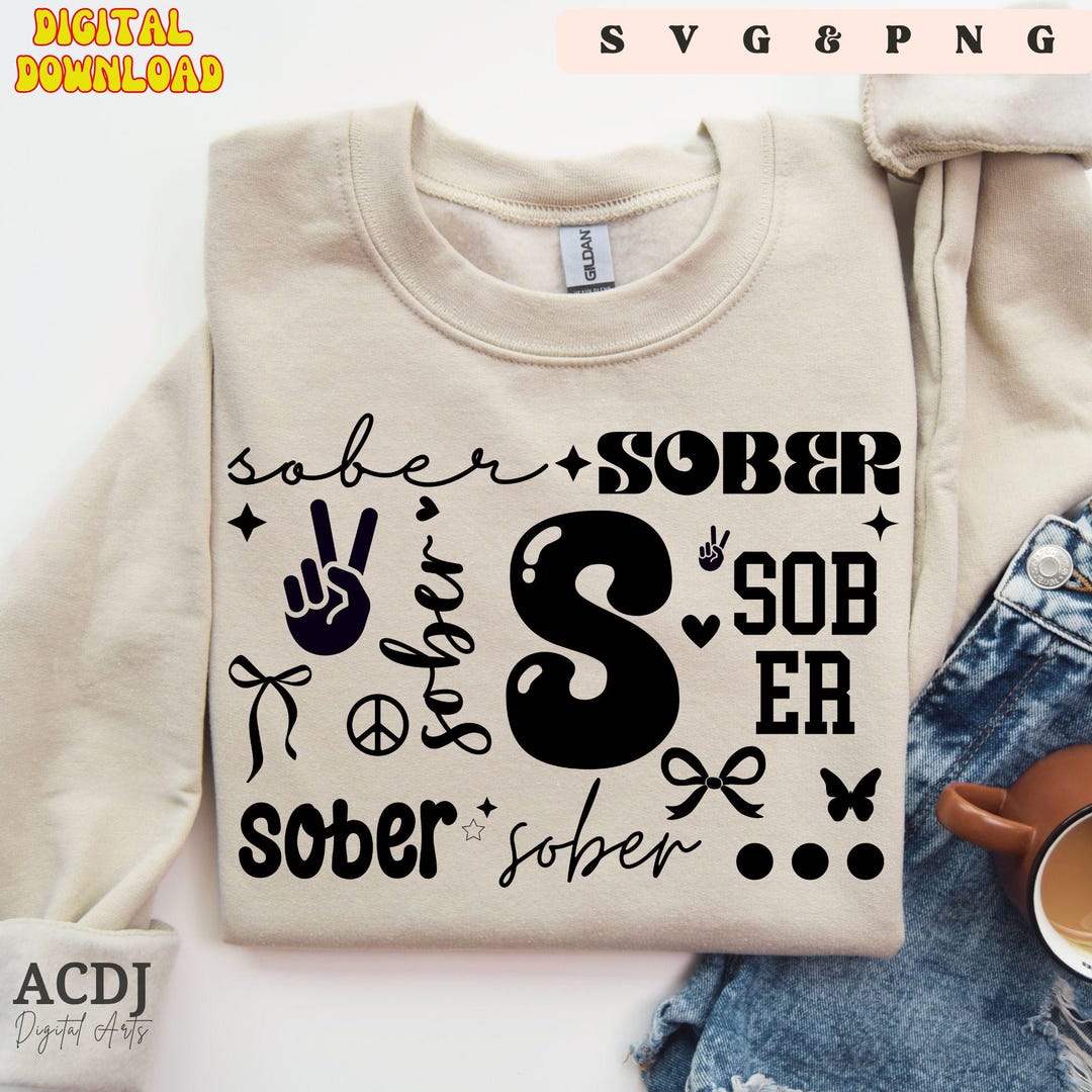 Addiction Recovery PNG SVG Clipart, Inspirational Graphics for Sobriety ...