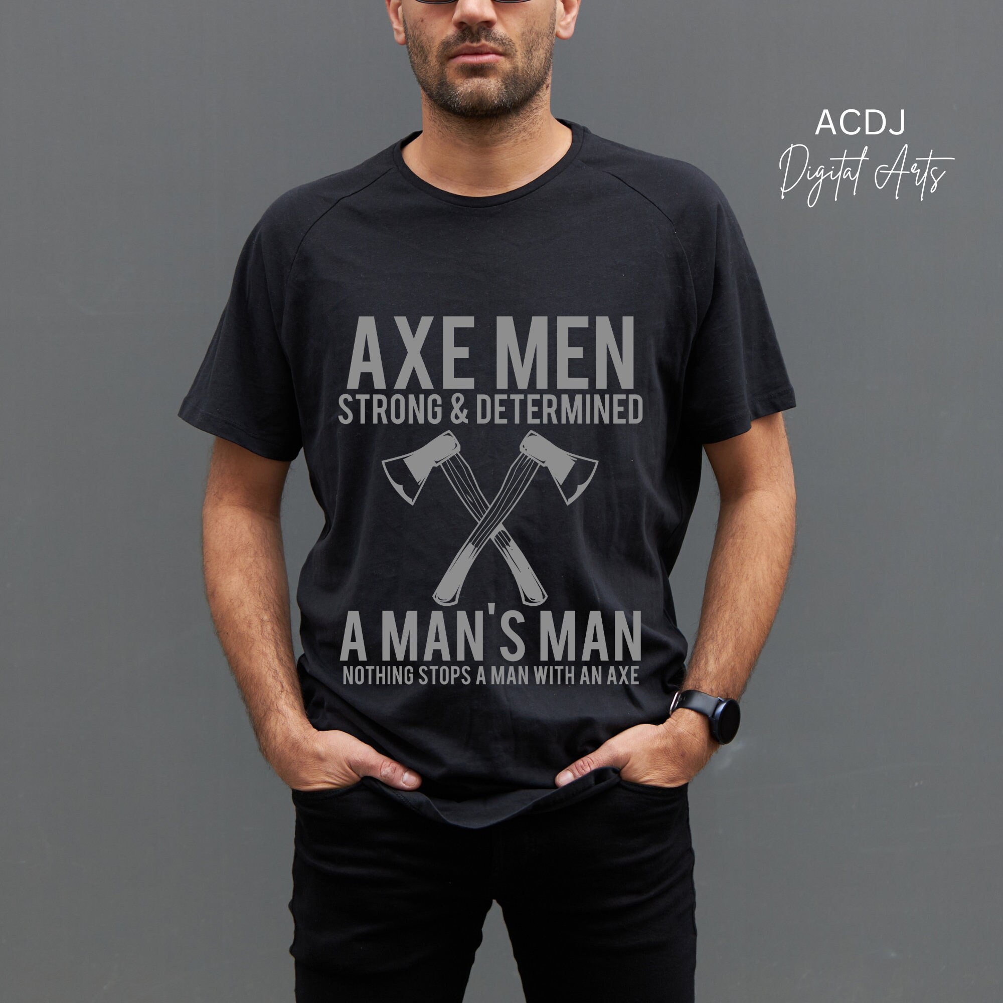 Woodsman Logger Shirt PNG Axe Men Sweatshirt Sublimation Design Crossed ...