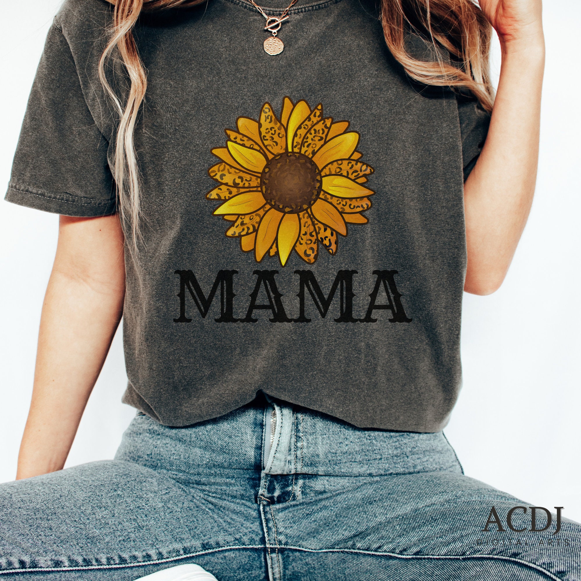Mama Sunflowers Designs Png Sunflower Lover Gift Ideas Yellow Sunflower ...