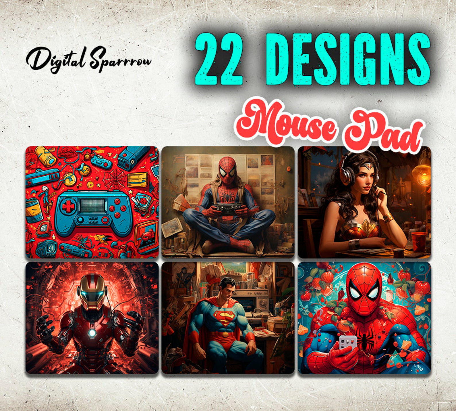 Retro Mousepad Sublimation Designs Png Bundle, Mouse Pad Png, Mouse Pad ...