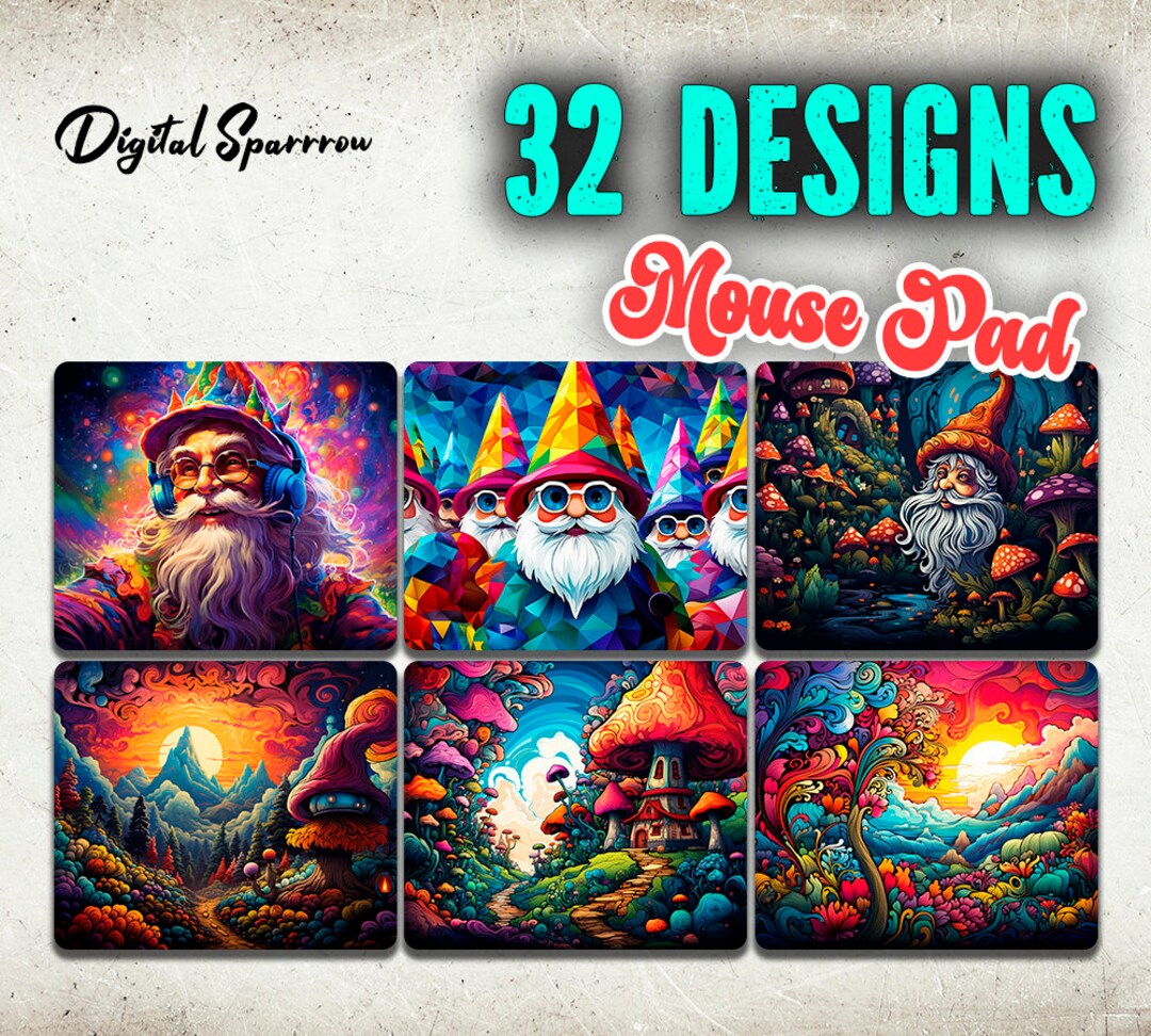 Mousepad Sublimation Designs Png Bundle, Mouse Pad Png, Instant Digital ...