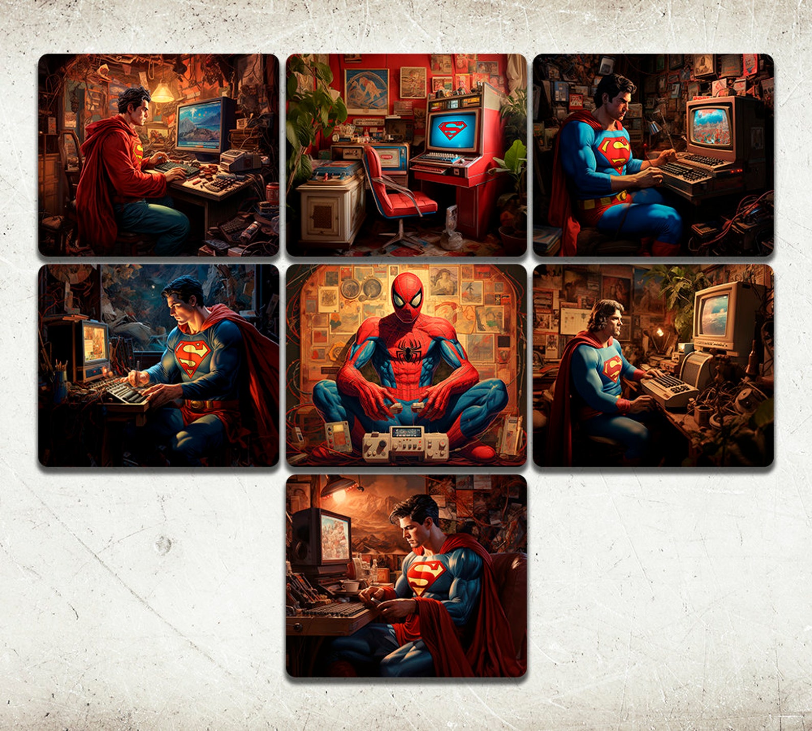 Retro Mousepad Sublimation Designs Png Bundle, Mouse Pad Png, Mouse Pad ...