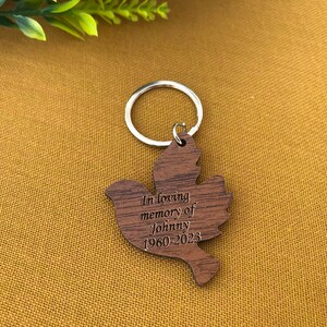 Custom Funeral Favors,in Loving Memory Keychains,celebration of Life ...