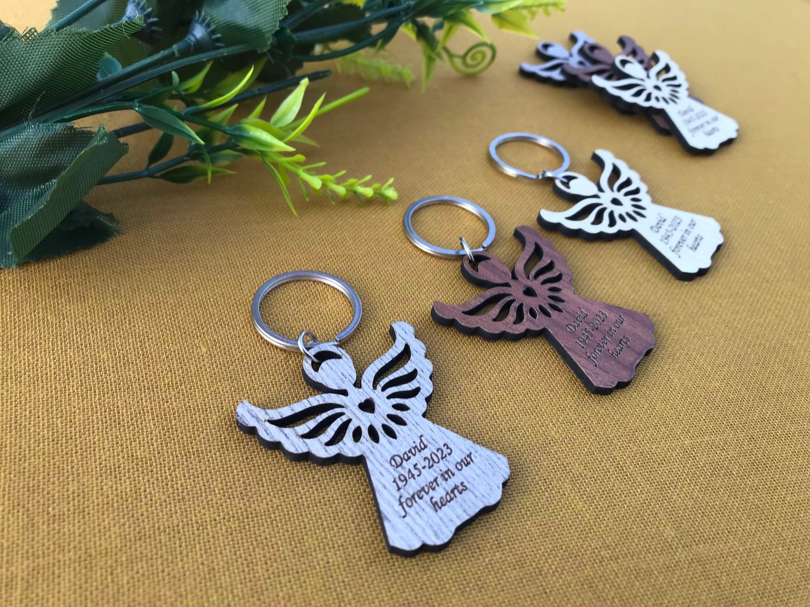 Celebration of Life ,funeral Favors for Guests Personalized Angel ...