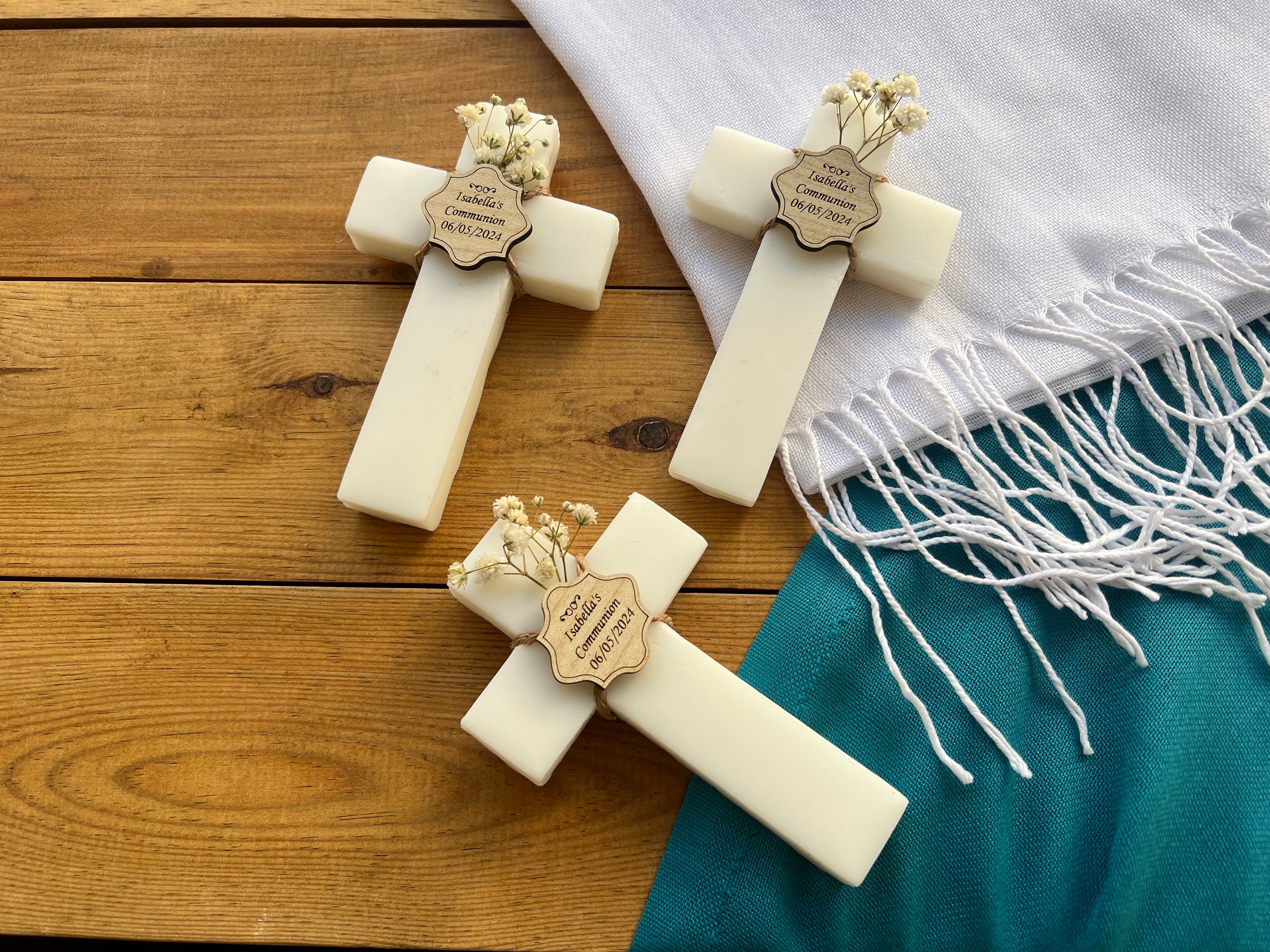 Baptism Cross Soap Favors Baptism Favor Birthday Baptism First ...