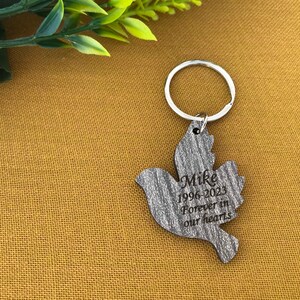 Custom Funeral Favors,in Loving Memory Keychains,celebration of Life ...