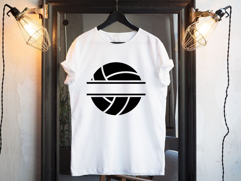 Volleyball Split Monogram Png, Svg, Digital Download for Sublimation ...