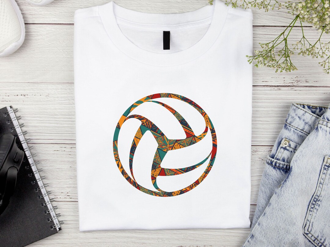 Volleyball Pattern Svg, Png, Pdf, Dfx, Eps, Jpg, Ai, for Sublimation ...