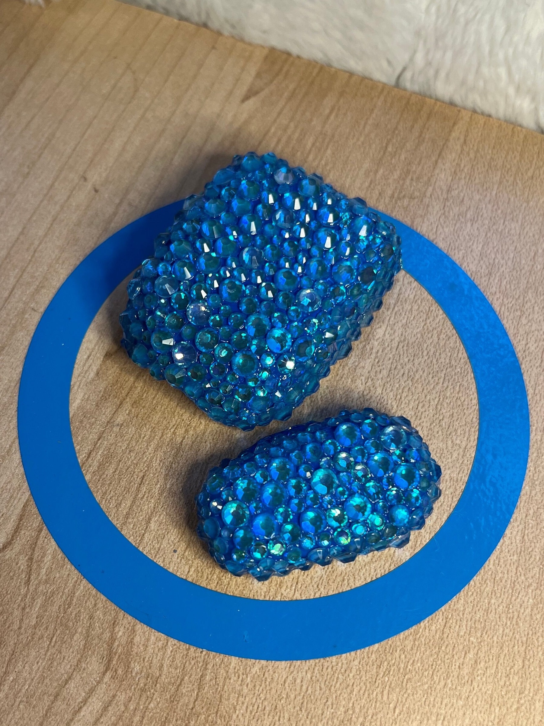 Original© Omnipod Cover Reusable Dexcom G6 Cover Lustrous Blue Crystal ...