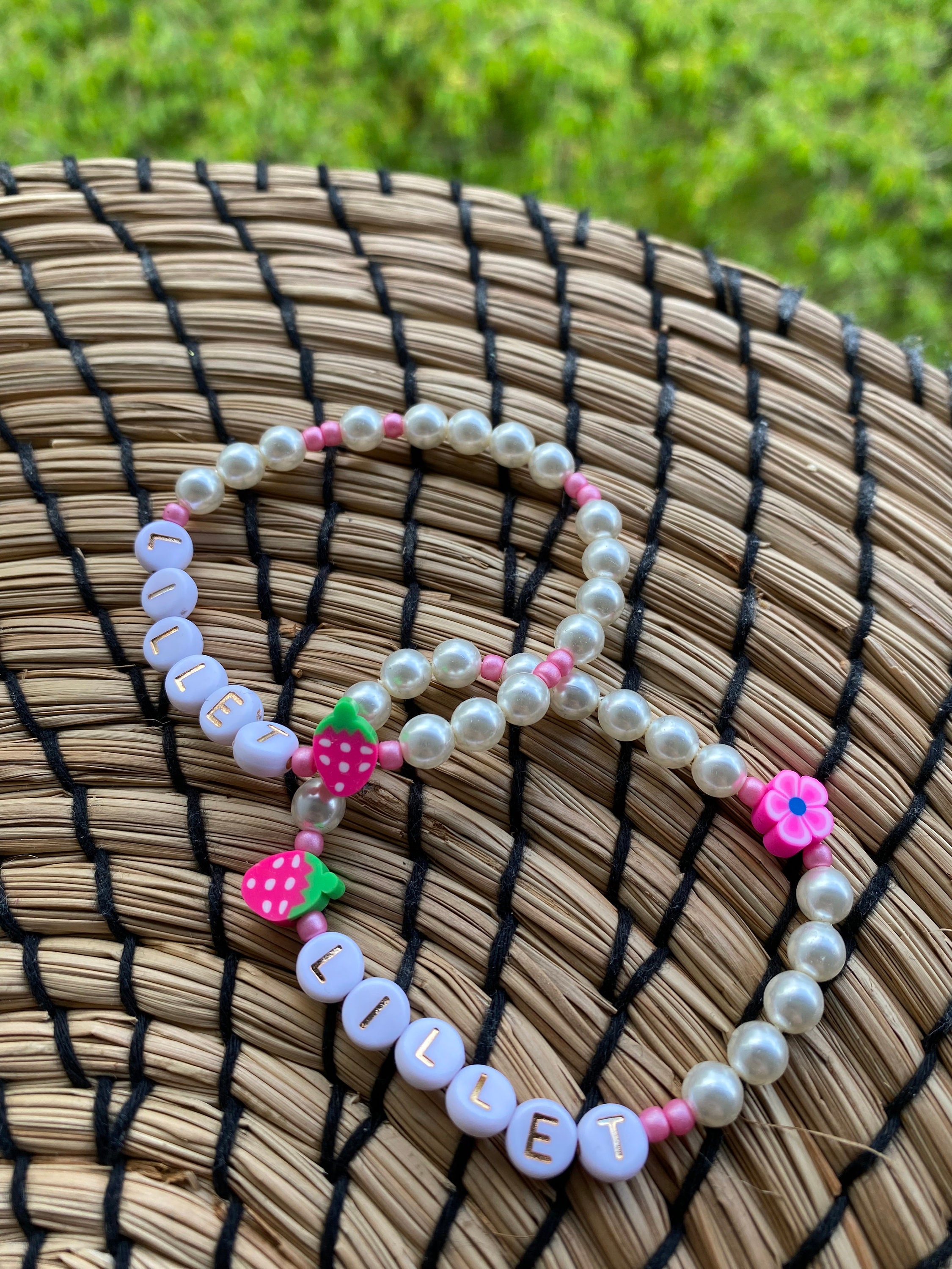 Lillet Wildberry Pearl Bracelet / Aperol Gift Idea / Friendship ...