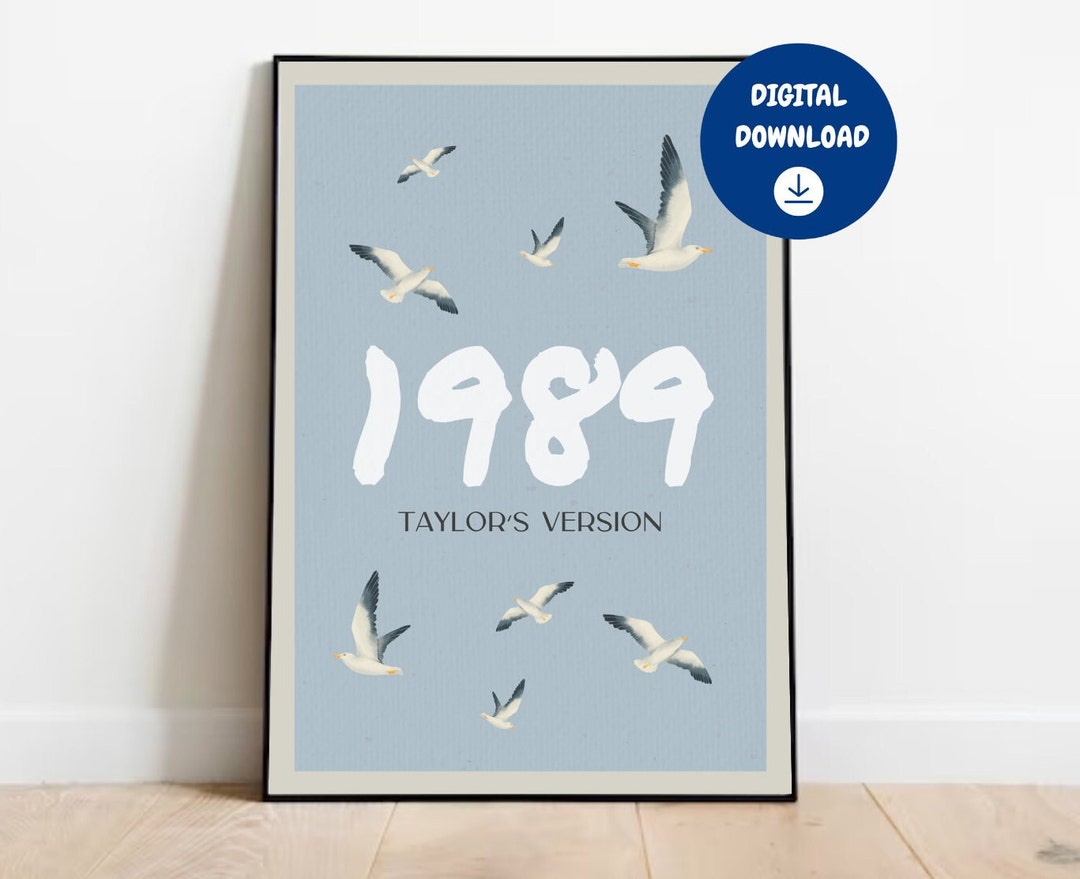 1989 Taylor Inspired Print Swifty Inspired Art Digital - Etsy
