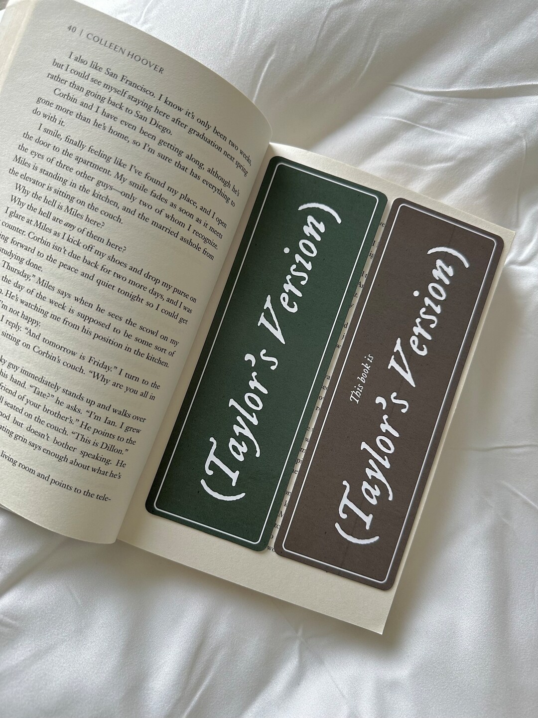 Taylor Version Inspired Bookmark the Eras Tour Inspired - Etsy