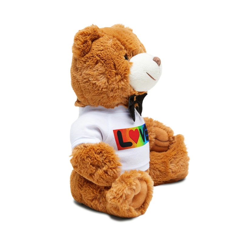 Rainbow Love Teddy Bear Etsy