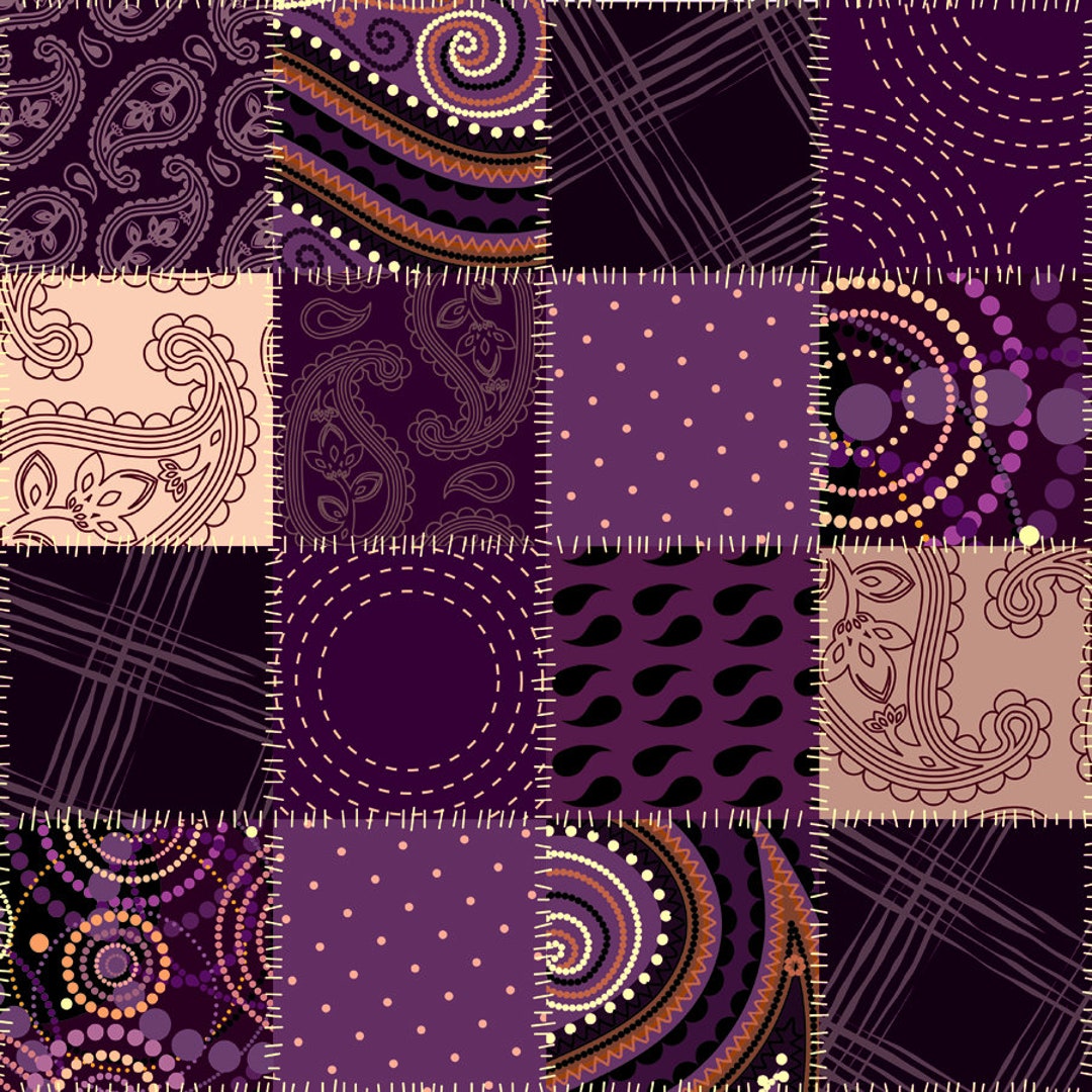 Fabric Patterns, Illustration, Instant Download , Digital Download - Etsy