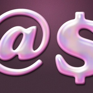 Realistic Bubble Gum Alphabet PNG, Gum Alphabet Clipart, Colorful ...