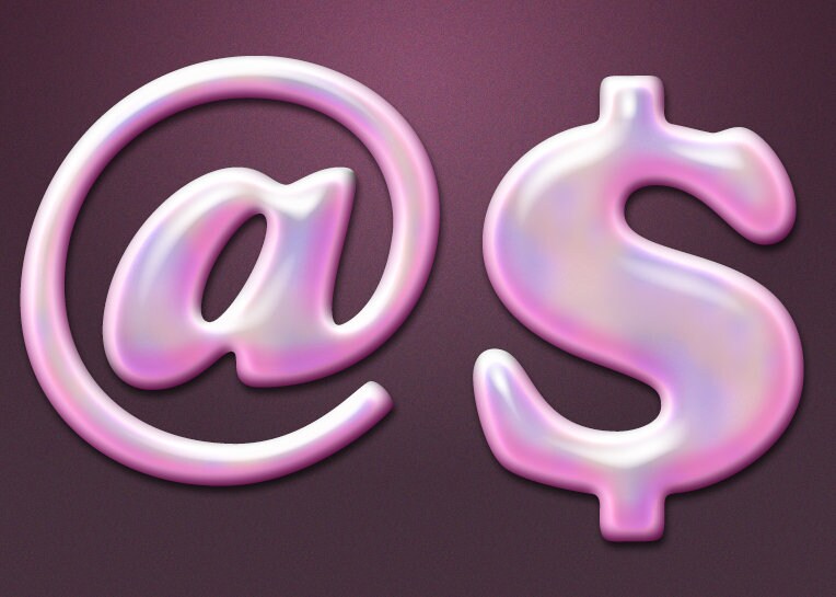 Realistic Bubble Gum Alphabet PNG, Gum Alphabet Clipart, Colorful ...