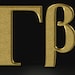 Greek Gold Glitter Alphabet PNG - SVG, Greek Bling Alphabet Clipart ...