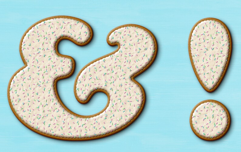 Cookie With Sprinkles Alphabet PNG, Cookie Alphabet Clipart, Cookie ...