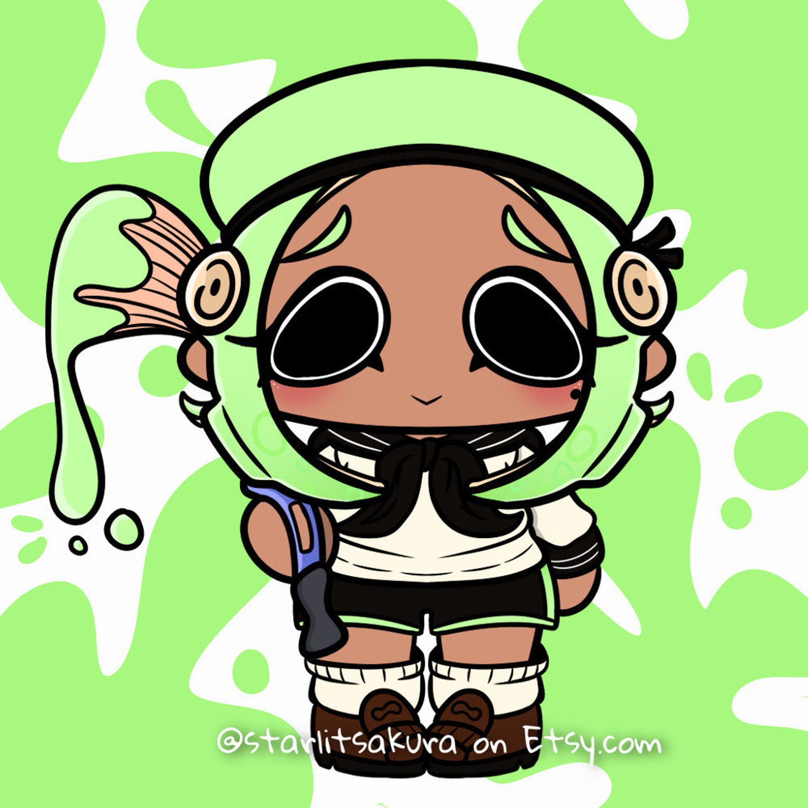 Simple Silly Chibi Portrait Commission read Desc for - Etsy