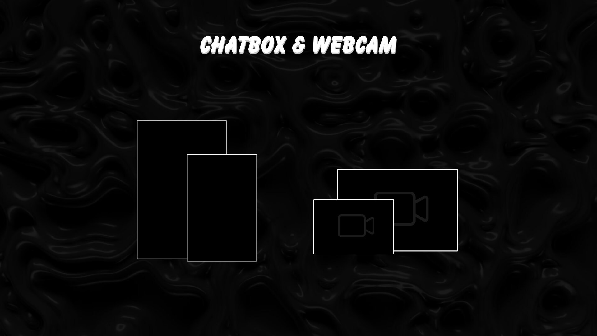 Minimal Stream Overlays Minimal Overlays Animated Stream Overlays Black ...