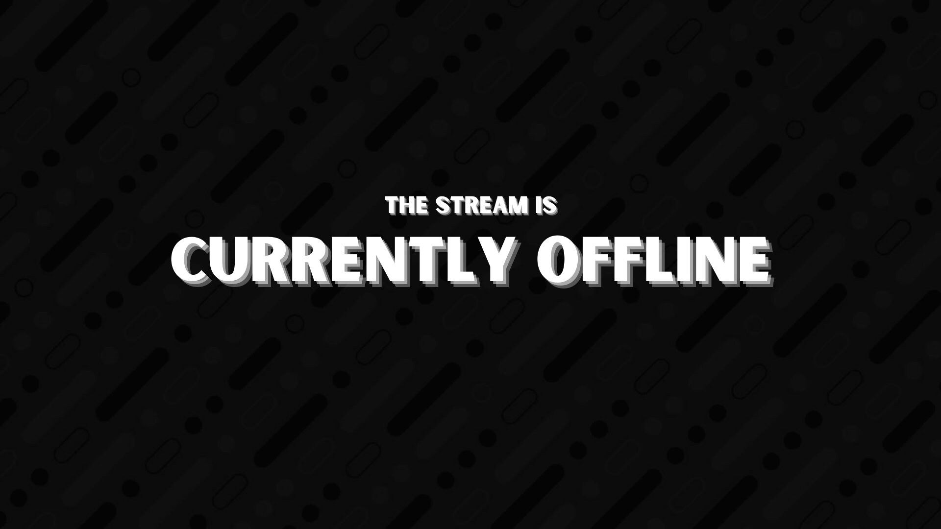 Fully Customizable Minimal Black Streaming Overlays *includes 7 Screens ...