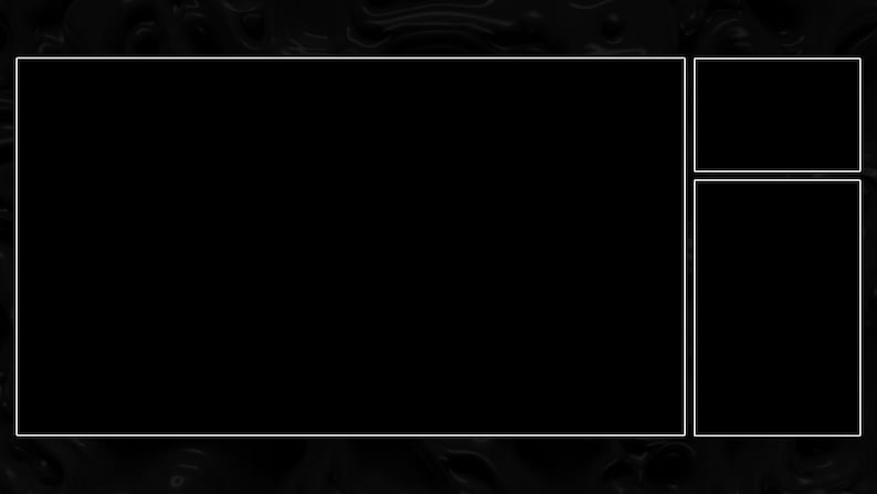 Minimal Stream Overlays Minimal Overlays Animated Stream Overlays Black ...