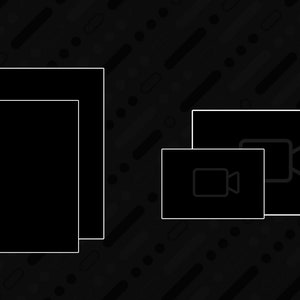 Fully Customizable Minimal Black Streaming Overlays *includes 7 Screens ...