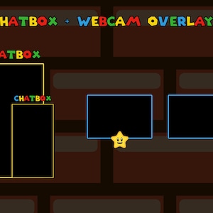 Lofi Fully Animated Super Mario Streaming Overlays *includes 5 Screens ...