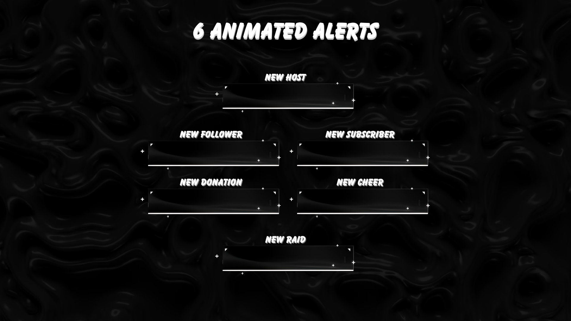 Minimal Stream Overlays Minimal Overlays Animated Stream Overlays Black ...