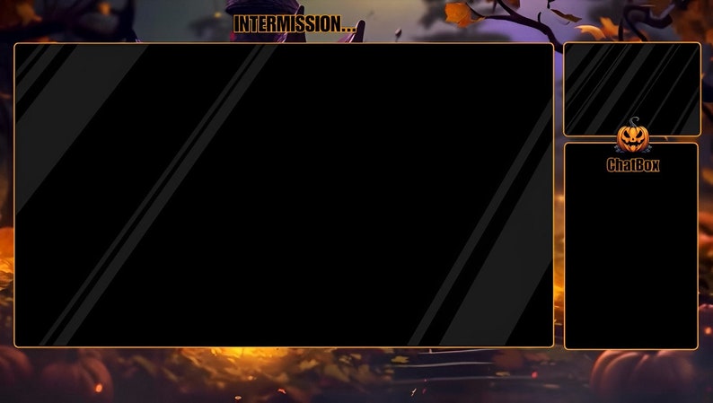 Halloween Stream Overlays Animated Stream Screens Halloween Style ...