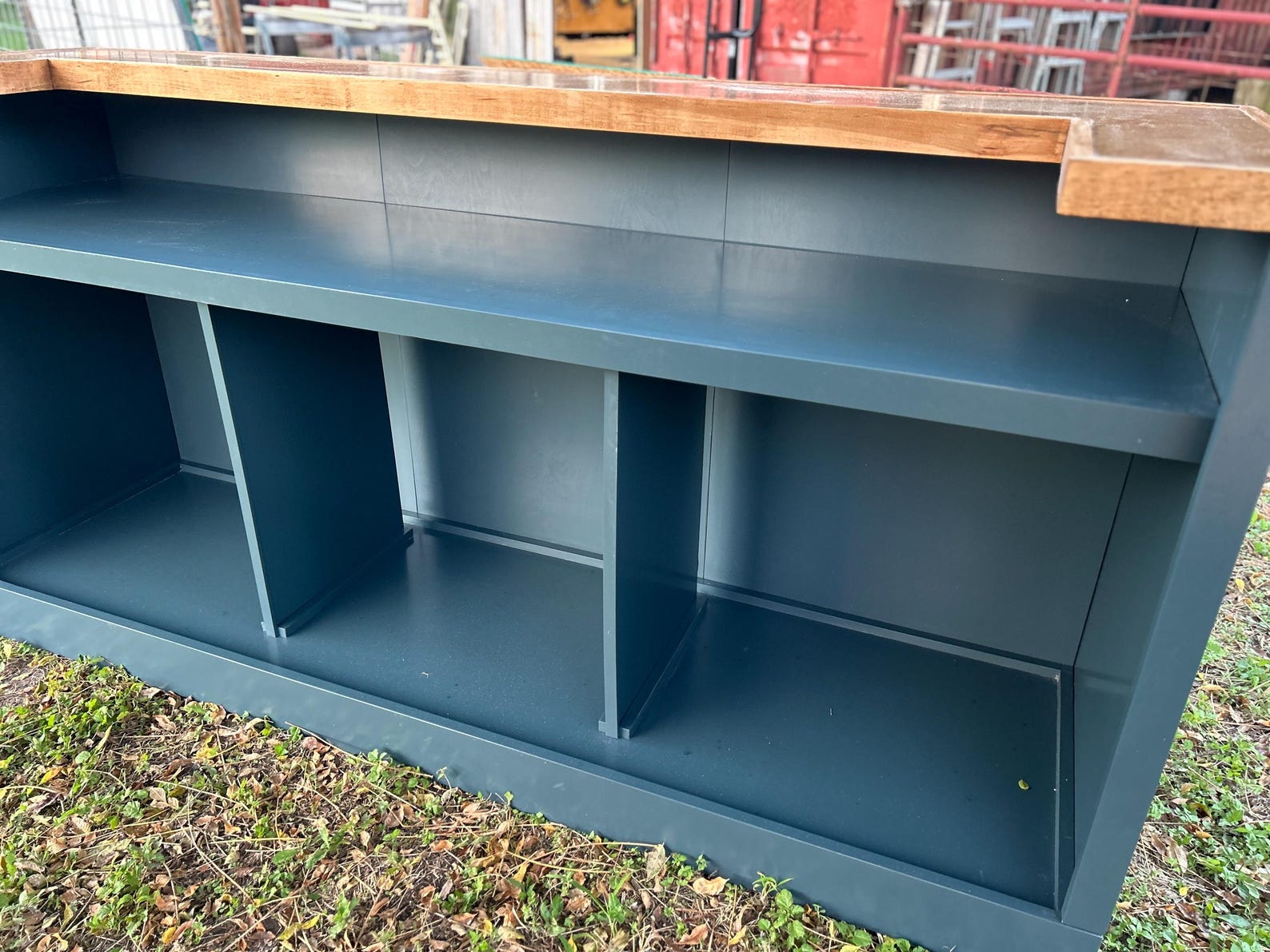 Seven Foot Collapsible Mobile Bar for Bartenders, Coffee Cart, Farmers ...