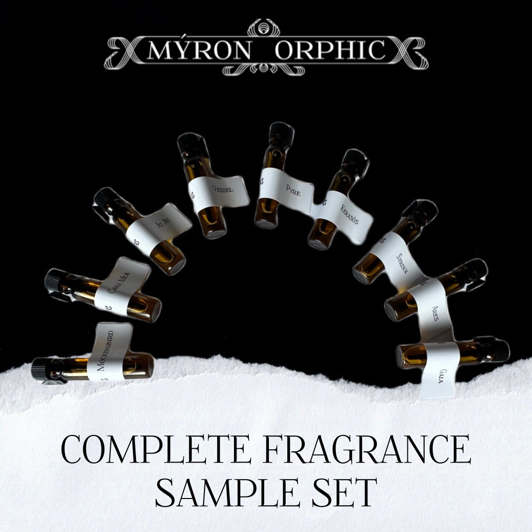 Complete Collection Sample Set All Fragrances 9x 1ml Gothic Perfume Oil ...
