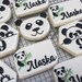 Panda Cookies, Decorated Cookies, Sugar Cookies, Panda Party, Panda ...