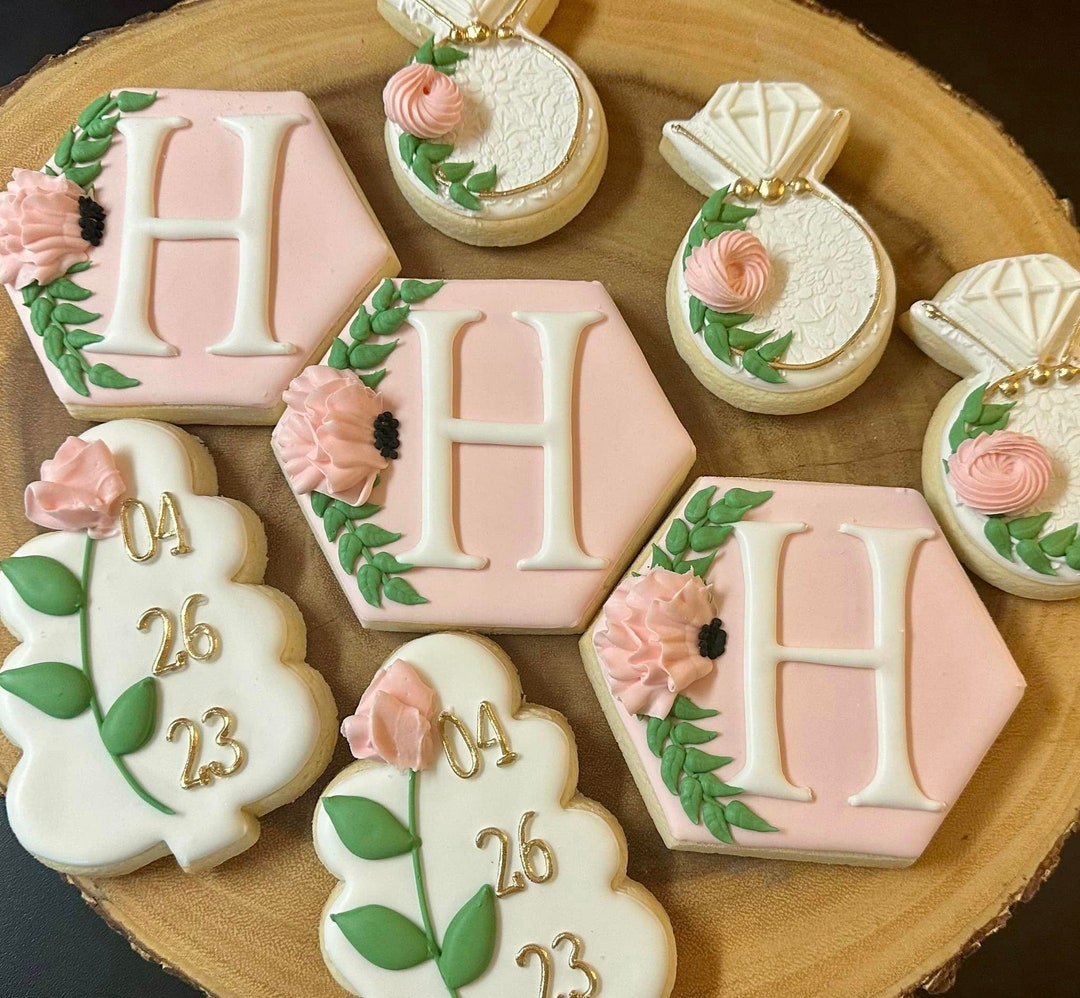 Bridal Shower and Wedding Cookies - Etsy