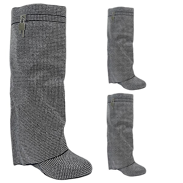 Fold Over Boots - Etsy