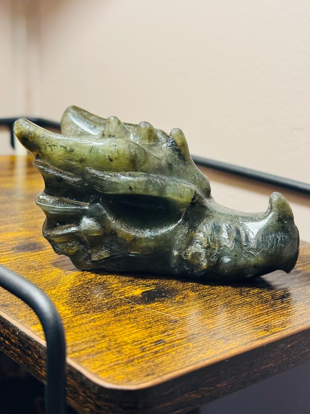 Labradorite Dragon Head - Etsy