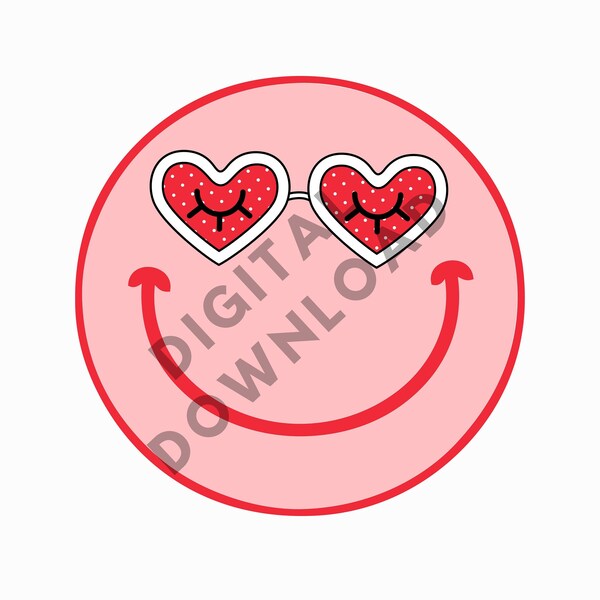 Preppy Valentines Svg - Etsy