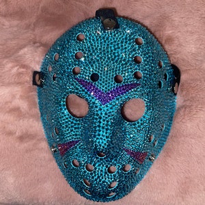 8-bit Jason Voorhees Bling Mask READY TO SHIP - Etsy