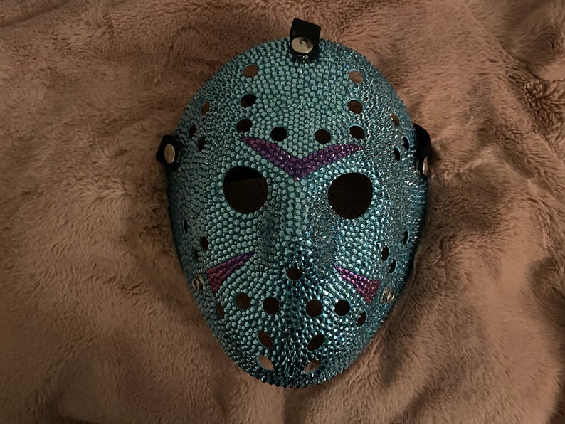 8-bit Jason Voorhees Bling Mask READY TO SHIP - Etsy