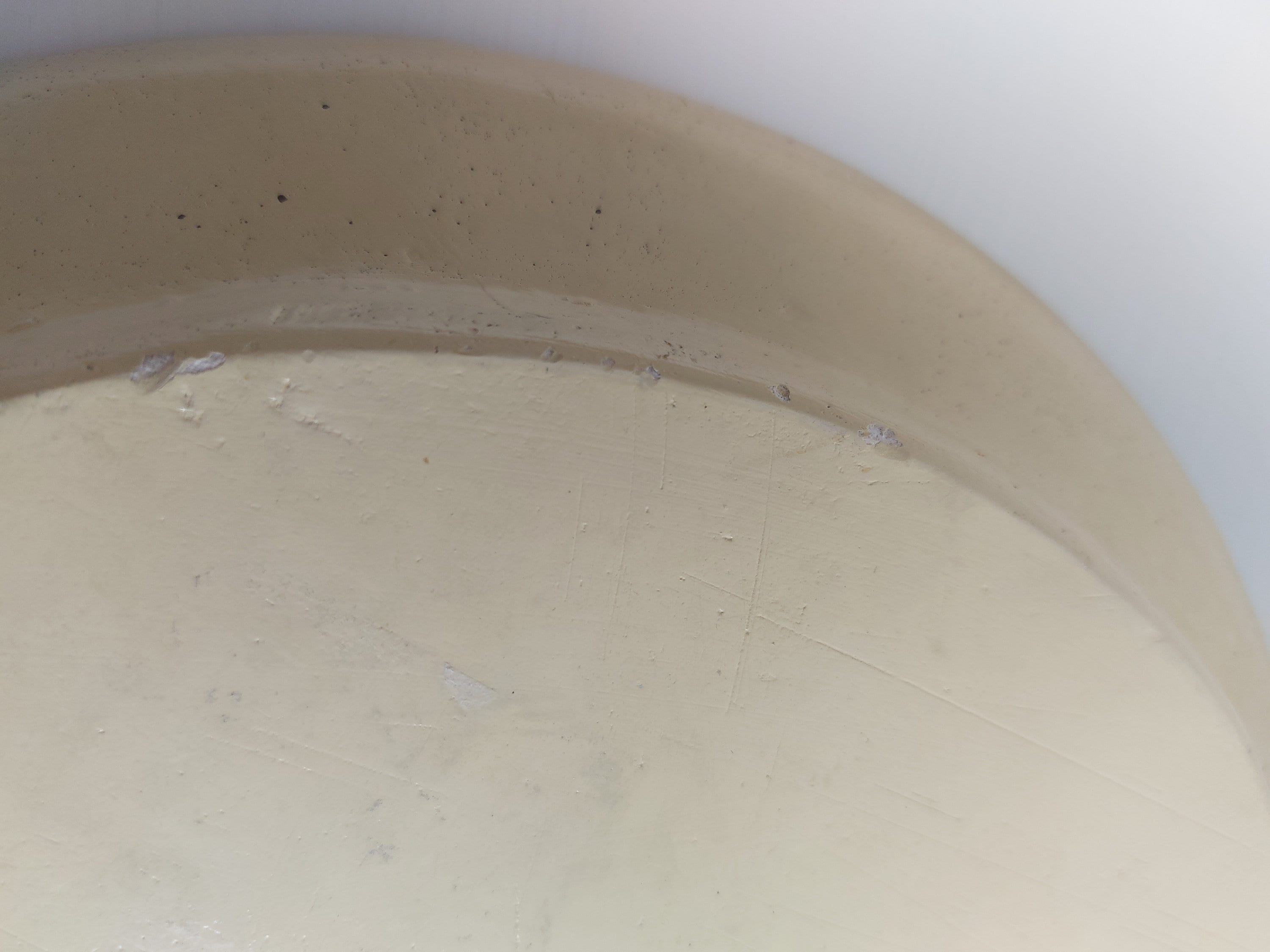 Very Large Vintage Chalkware Plate Vintage 3-D Chalkware Vintage ...