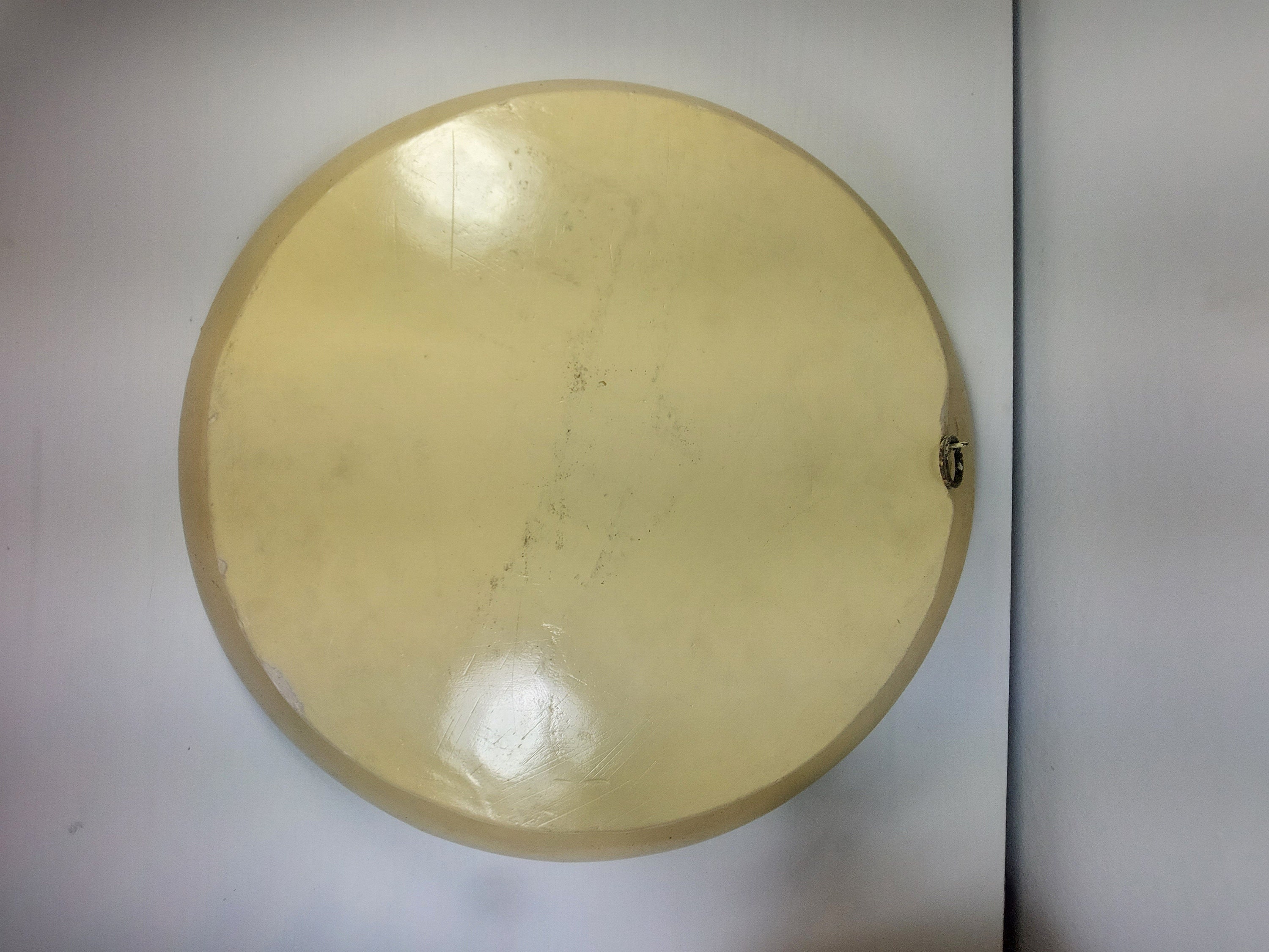 Very Large Vintage Chalkware Plate Vintage 3-D Chalkware Vintage ...