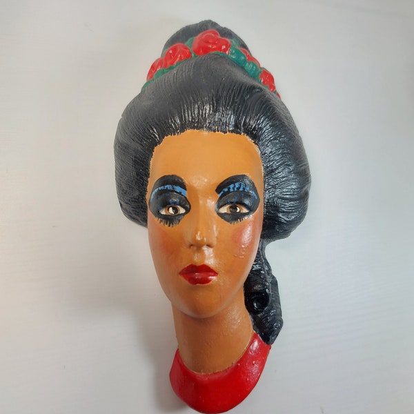 Chalkware Bust - Etsy