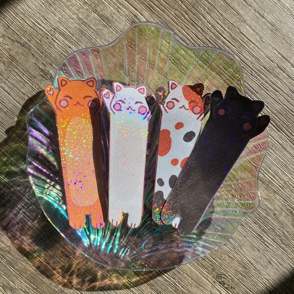 Cat Bookmark - Etsy
