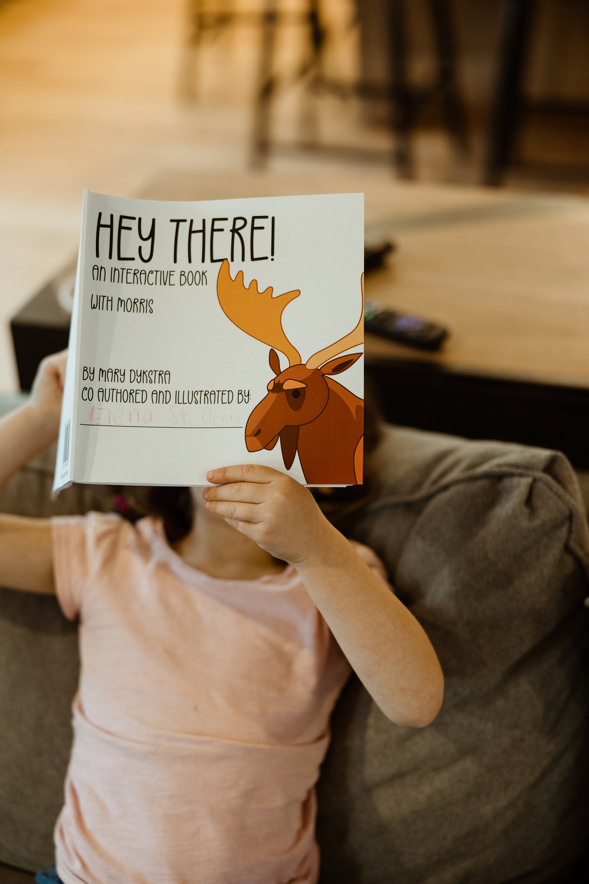 Hey There! an Interactive Picture Book With Morris. Gift for Early ...