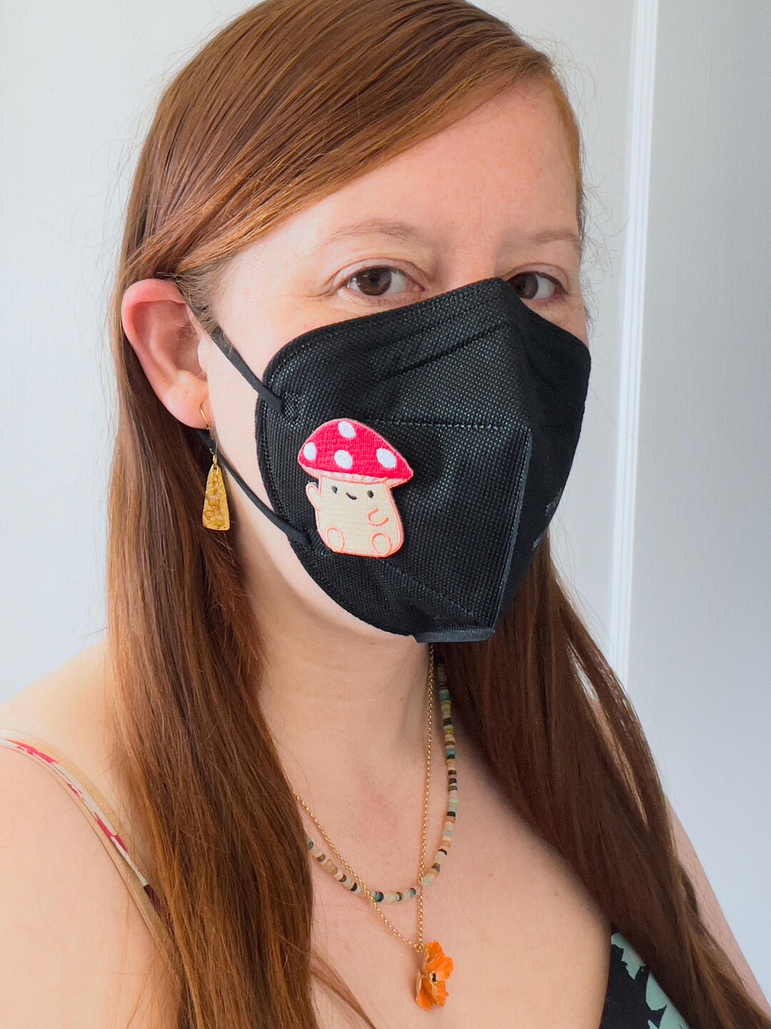 Reusable, Magnetic, Mask Embellishments, Mask Accessories, Mushroom ...