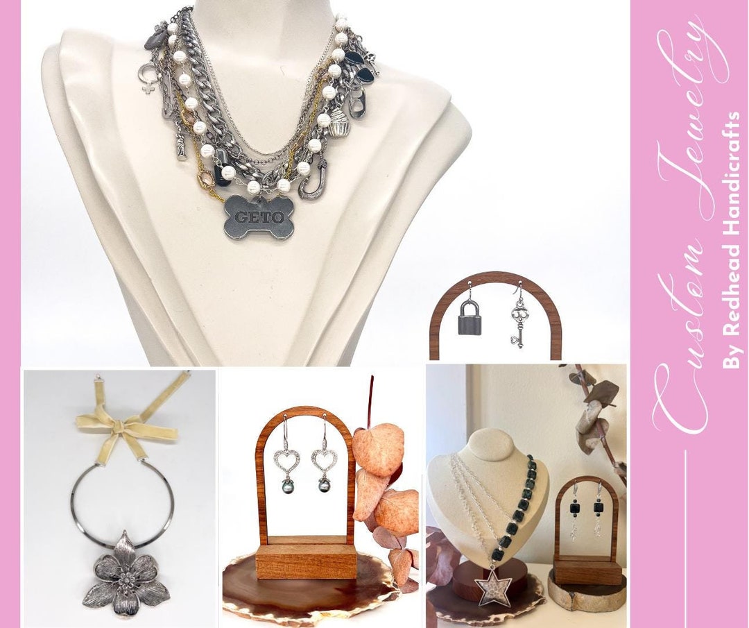 Custom Jewelry, Custom Earrings, Custom Necklace, Custom Bracelets ...