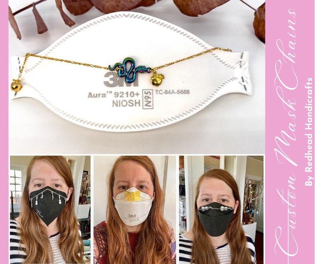 Custom Mask Chains, Mask Chains, Mask Embellishments, Decorative Masks ...